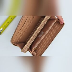 a new day | Bags | Faux Snake Skin Double Sided Wallet With Wrist Strap ...
